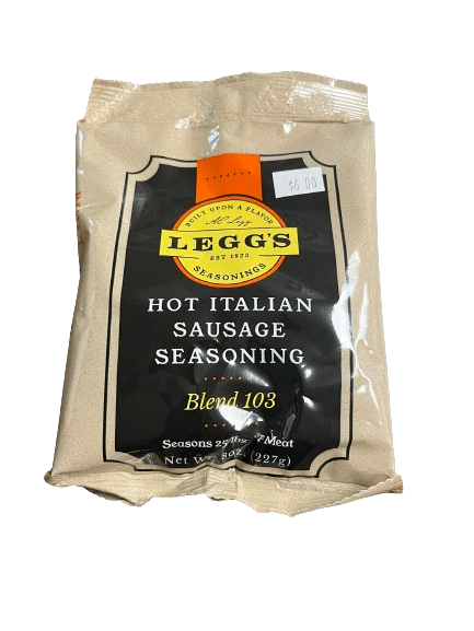 A.C. Legg Hot Italian Sausage - Dupey Equipment